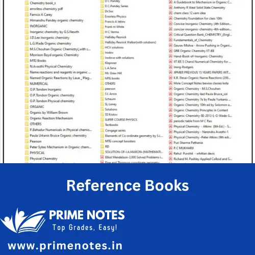 The Ultimate IIT-JEE & NEET Success Package - Prime Notes