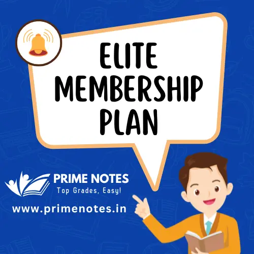 Elite Plan - Prime Notes
